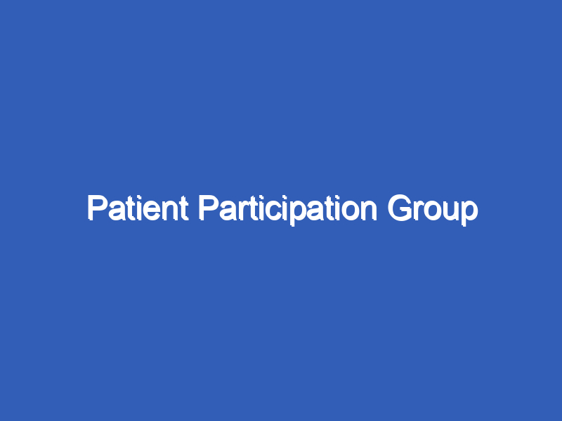 Patient Participation Group - Nettleham Medical Practice
